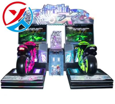 China Factory Supplier Luxury Motorcycle Competition Race 2 Player Dynamic Game Machine for sale
