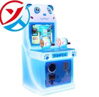 China Cute Bear Twin Fishing Fun Mini Pusher Coin-Operated Vending Game Machine for sale