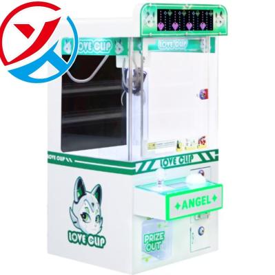 China LED Show Factory Sale Mini Arcade Game Machine Coin Operated Mini Claw Machine for sale