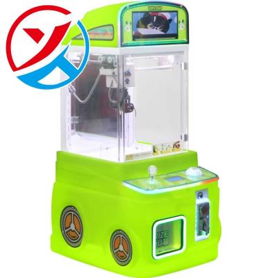 China Doll Machine Coin Operated Game Machines Mini Plush Toy Claw Crane Machine for sale