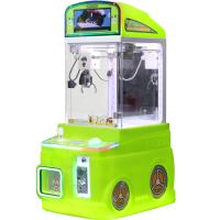 China Factory Directly Sale Green Super Tank LED Lightful Mini Claw Arcade Game Machine for sale