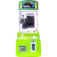China Factory Directly Sale Green Super Tank LED Lightful Mini Claw Arcade Game Machine for sale