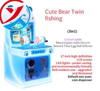 China Cute Bear Kids Fishing Arcade Machine Coin Operated Amusement Park Entertainment Equipment for sale