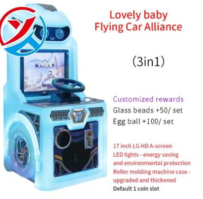 China Children's Arcade Game Machine Kids Cartoon Coin Operated Racing Arcade Machine for sale