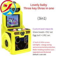 China Cute Baby Coin Operated Video Game Button Machine Amusement Equipment Manufacturer for sale