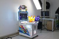 China Interactive Arcade Machine with LED Lighting and Durable Commercial Structure for Family Entertainment Centers for sale