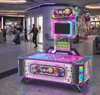 China Indoor LED Air Hockey Table Game Machine Factory Direct Coin Operated Hockey Table Machine for sale