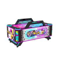 China Coin Operated Hockey Table Machine For Kids Amusement Center Factory Direct for sale