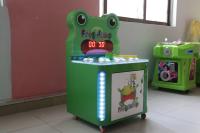 China Frog Jump Whack A Mole Arcade Machine Coin Operated Kids Redemption Game for sale