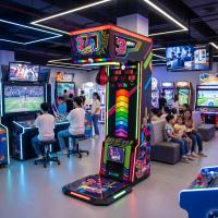 China Kids Boxing Arcade Machine Commercial Punching Strength Game Machine With LED Score Display for sale
