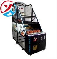 China Commercial Arcade Basketball Shooting Game Machine For Family Entertainment Centers for sale