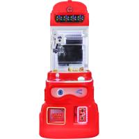 China Mini LED Dot Matrix Claw Machine Toy Arcade Kids Prize Grabber Machine Gift Edition for sale