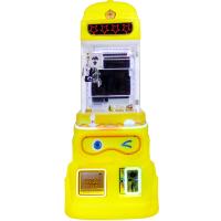 China Mini LED Dot Matrix Claw Machine Toy Arcade Kids Prize Grabber Machine Gift Edition for sale