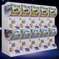 China Multi-Station Coin Operated Capsule Vending Machine For Arcades And Shopping Malls for sale