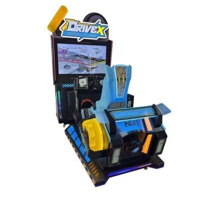 China Drive X Power Plus III Arcade Racing Simulator Machine 3D Motion Racing Game Cabinet for Amusement Center for sale