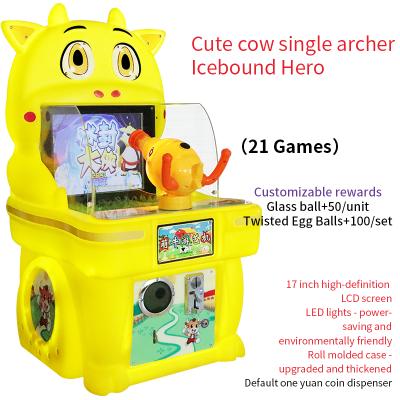China Factory-supplied Amusement Park Kids Target Game Machine With Screen Display for sale