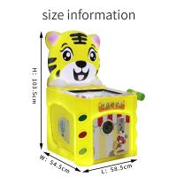 China Indoor Children's Coin Operated Game Machine Tiger Whack A Mole Arcade Game Machine for sale