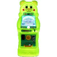 China 19mm Wholesale Cartoon Mini Animal Arcade Game Machine For Children Entertainment Center for sale