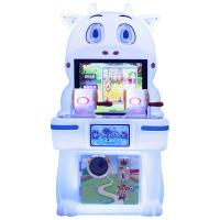 China Wholesale Coin-operated Animal Cartoon Dual Player Kids Arcade Game Machine With LED Light for sale