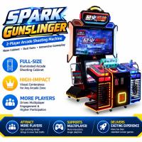 China 2 Player Arcade Shooting Game Machine | Dual Gun Arcade Machine for sale