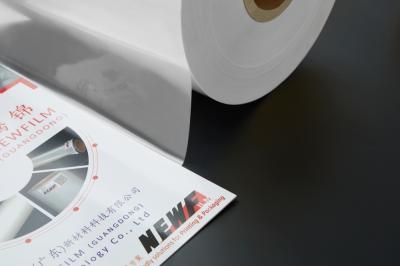 China High Transmittance Eco-friendly Anti-Scuff PET Thermal Lamination Film For Packaging Hot-Stamping for sale