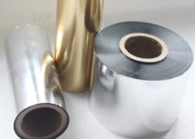 China Metallize Polyester PET Lamination Film Gold Sliver Bronze Finished for sale