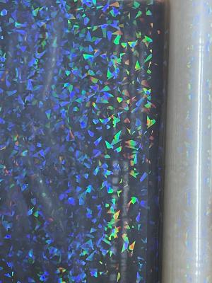 China 21mic Thickness BOPP Base Film Heat-Sealable Layer Laser-Etched Iridescent Patterns for sale