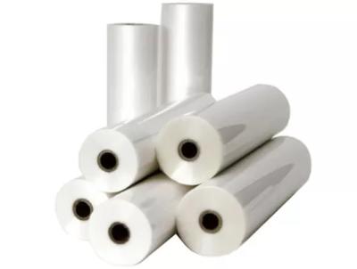 China 12 to 30 Microns BOPP Lamination Film Rolls with 500m to 2000m Lengths and EVA Glue Layer for Large Scale Printing for sale
