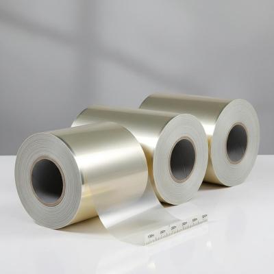 China Biaxial TensionC Lamination Film Rolls Featuring EVA Hot Melt Glue Layer Length Range 100m to 1000m Ideal for Protective Surface Coating for sale