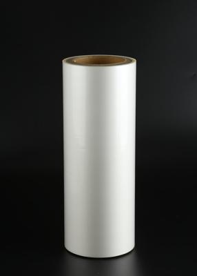 China 17u Glossy BOPP Thermal Film Double Sides Corona Treated Lamination Roll For Outer Packaging for sale
