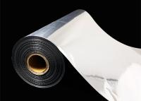 China Polyester Metalized PET Film, Thermal Silver Lamination Film Roll For Business Cards for sale