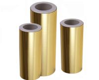 China Gold Metallized PET Film For Laminated Paper Suitable For Laminating Machines for sale