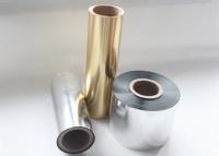 China Eliminate Electrostatic Effects Aluminum Metalized thermal Lamination Film For Packaging for sale