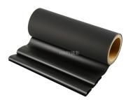 China Black Color Satin Like Touch Matt Thermal Lamination Film For Textured Luxury Packaging for sale