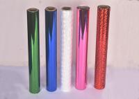 China Colorful Embossed Decorative Packaging BOPP Glitter Thermal Lamination Film for sale