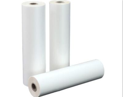 China 1195mm Width 1 Inch Core 22mic Glossy Multiply Extrusion PET Thermal Lamination Film For Screen Printing for sale