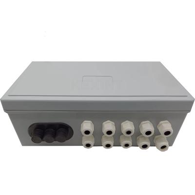 China KEXINT 48 Cores Metal FTTH Fiber Optic Distribution Box Outdoor IP68 Waterproof Wall Mount for sale