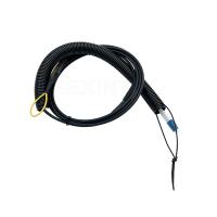 China KEXINT FTTH Spiral Armored Optical Cable 2 Cores 5.0mm With Corrugated Tube for sale