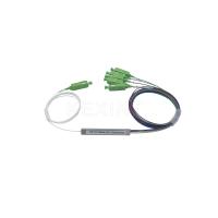 China KEXINT Single Mode G657A1 Fiber PLC Optical Splitter Mini Type 1x5 SC APC Connector for sale
