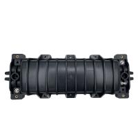 China KEXINT FTTH Outdoor Horizontal Fiber Optic Cable Splice Closure 2 In 2 Out IP68 Waterproof for sale