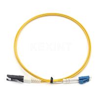 China KEXINT FTTP Fiber Optic Patch Cord Duplex VF45 To LC UPC Connector Single Mode Multimode for sale