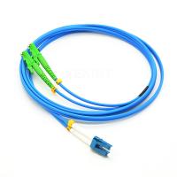 China KEXINT E2000 APC To LC UPC Armored Fiber Patch Cable Duplex Single Mode / Multi Mode for sale
