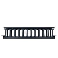 China KEXINT 12 Gear 24 Port Cable Management Rack 1U 19 Inch Network Telephone Line Manager for sale