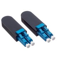 China KEXINT Duplex Loopback Fiber Quick Connector LC UPC MM / SM For LC Cable Assembly for sale