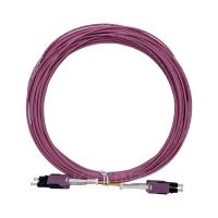 China KEXINT FTTx Duplex LC Uniboot Multimode Fiber Optic Patch Cord 2.0mm OM4 LSZH 13m for sale