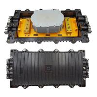 China KEXINT Big Capacity Fiber Optic Splice Box Up To 288 Cores 2 In 2 Out for sale