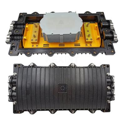 China KEXINT Big Capacity Fiber Optic Splice Box Up To 288 Cores 2 In 2 Out for sale