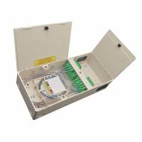 China KEXINT 32 Cores SC/APC Fiber Terminal Box Two Doors FTTH Distribution Box for sale