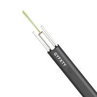 China KEXINT GYFXTY FTTH Fiber Optic Cable 2 - 24 Fibers Outdoor Center Beam Type for sale