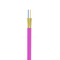 China KEXINT GJFJBH Indoor Flat Fiber Cable Duplex Aramid Yarn Strengthened Interconnect for sale